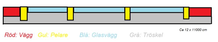 11m long threshold along window wall, oak, concrete or other? | Byggahus.se