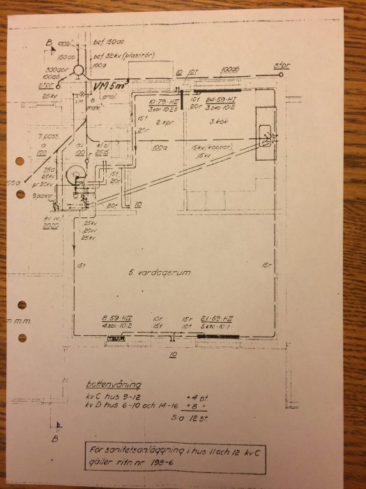 Tolka gammal VVS-ritning | Byggahus.se
