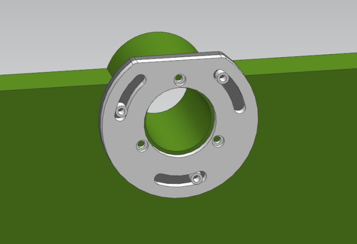 Retrofitting true riving knife to early Wadkin AGS10 saw | Byggahus.se