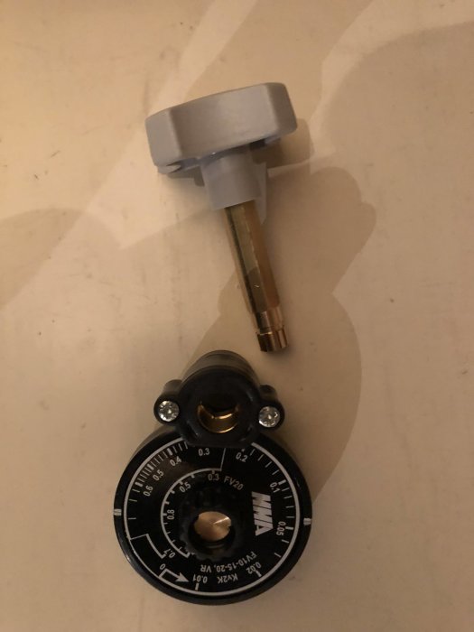 Justering av MMA-ventil modell FVR | Byggahus.se