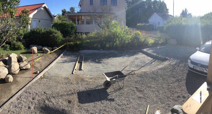 Garage grund/markarbete | Byggahus.se