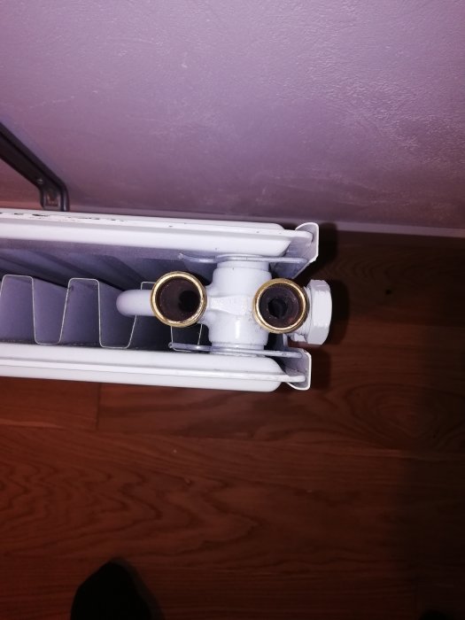 Koppla in radiator utan koppel? | Byggahus.se