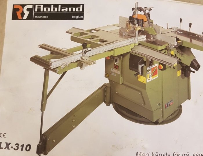 Robland 310 LX kombimaskin - pris | Byggahus.se