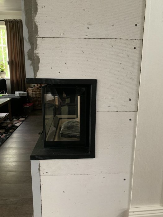 Inbyggnad av Contura i50 | Byggahus.se