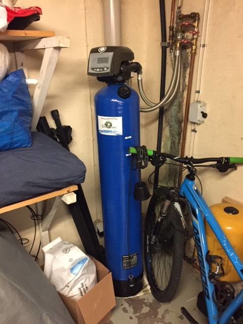 fylla på ph-massa i vattenfilter | Byggahus.se