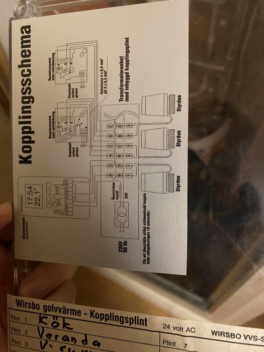 Wirsbo golvvärmecentral felaktig spänning? | Byggahus.se