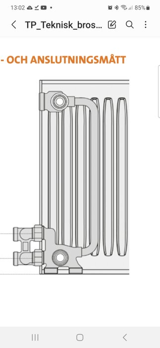 Installera radiator uppochned | Byggahus.se
